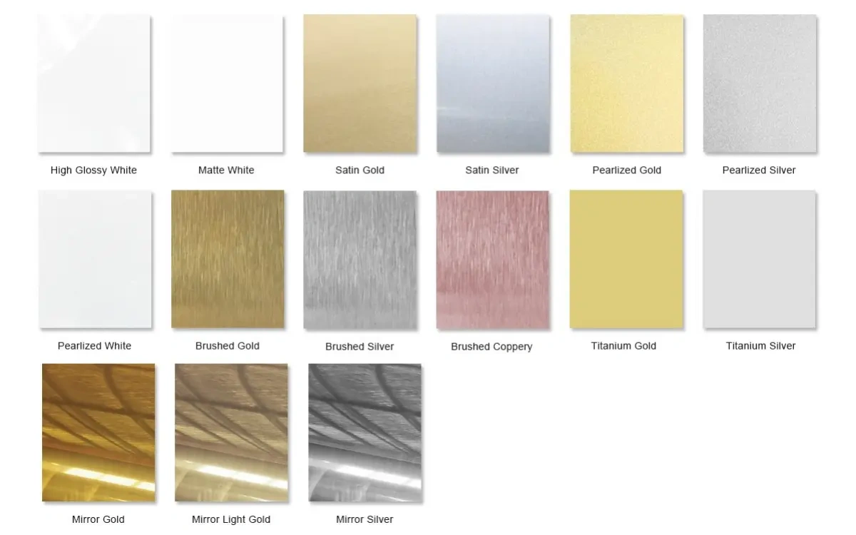 Matte vs. Glossy Aluminum Sublimation Sheets Factors